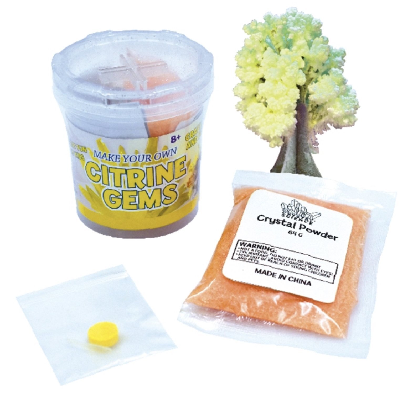 Crystal Wonder Kit - Perform Fun Crystal Cluster Experiments