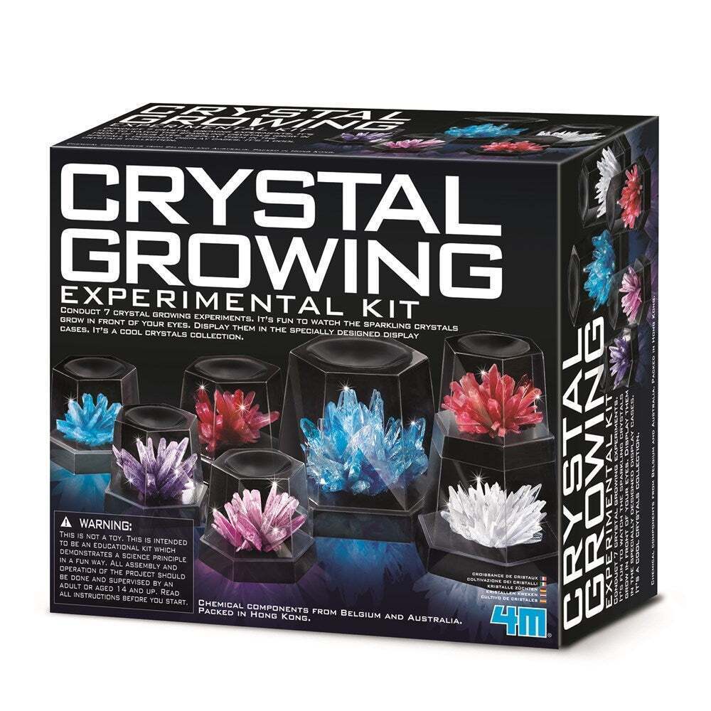 4M Crystal Growing Kit Large - 7 Crystal-Growing Experiments