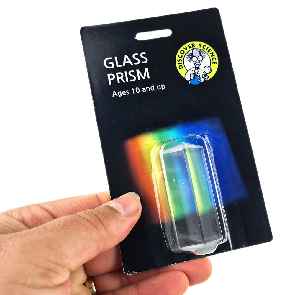 Glass Prism - Create Rainbows & Discover The Colours Of Light