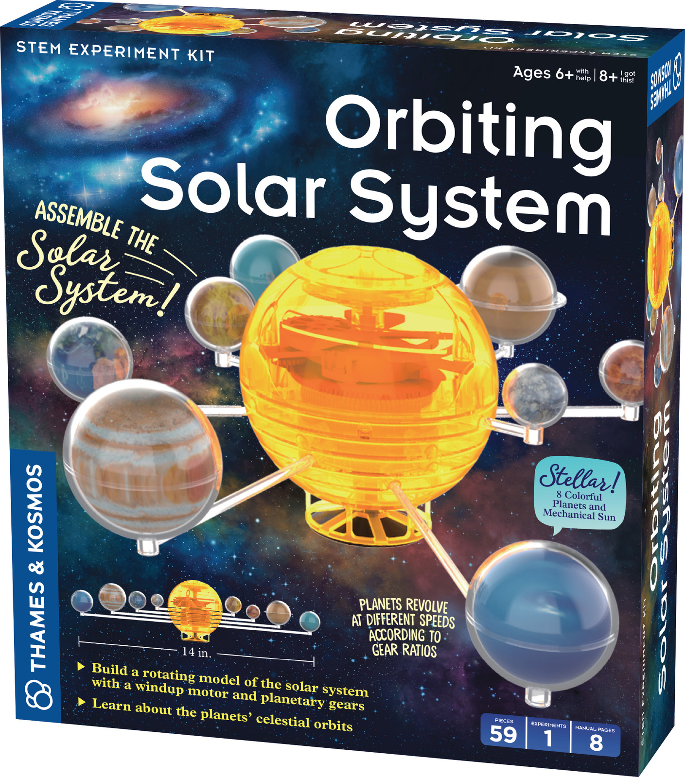 Orbiting Solar System - Build A Revolving Replica Of Our Galaxy