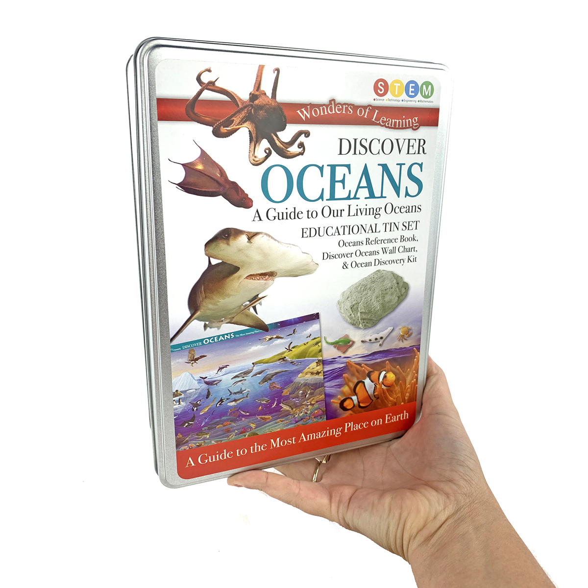Discover Oceans Tin Set - A Fun-Filled Intro Into Our Vast Oceans