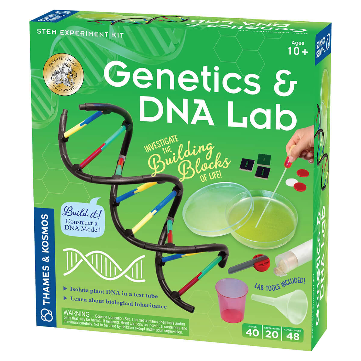 Genetics & DNA Lab - Discover DNA As You Build A DNA Model