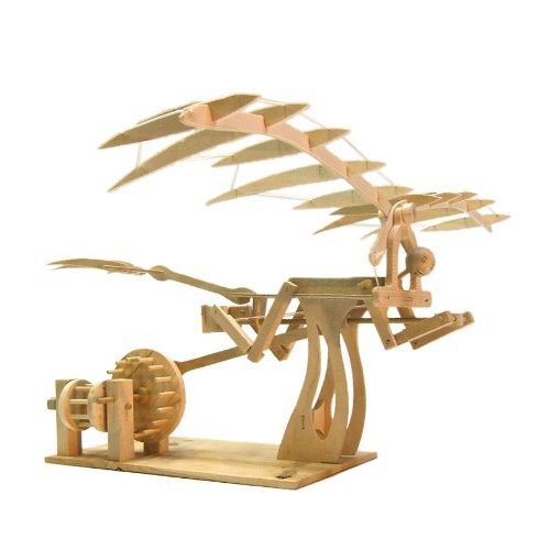 Da Vinci's Ornithopter - The Coolest DIY Wooden Re-creation