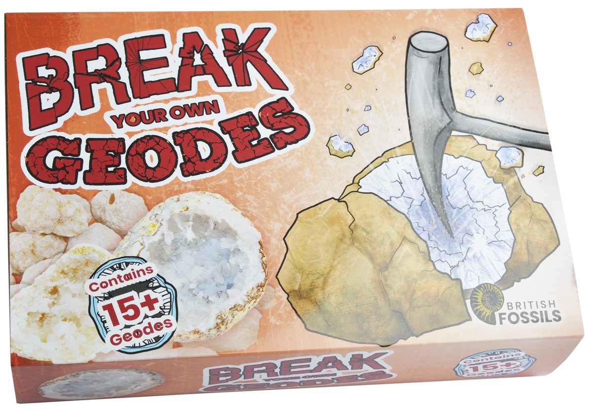 Break Your Own Geodes Kit - Unveil Nature's Hidden Treasures