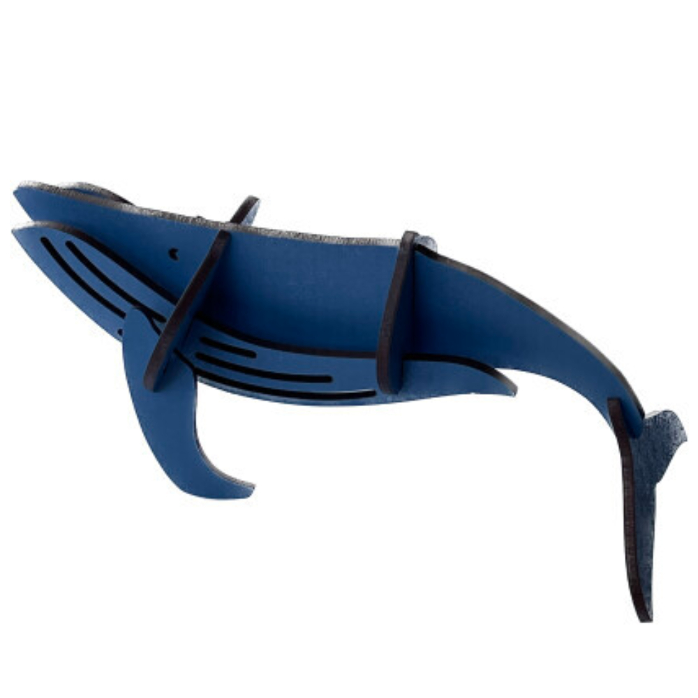 Blue Whale Wooden Model Kit