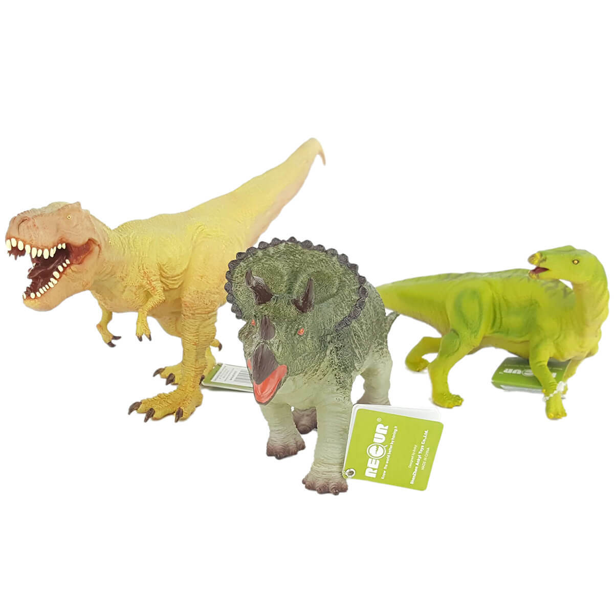 Cretaceous Period Dinosaur Toys 3 Pack - Jurassic Play