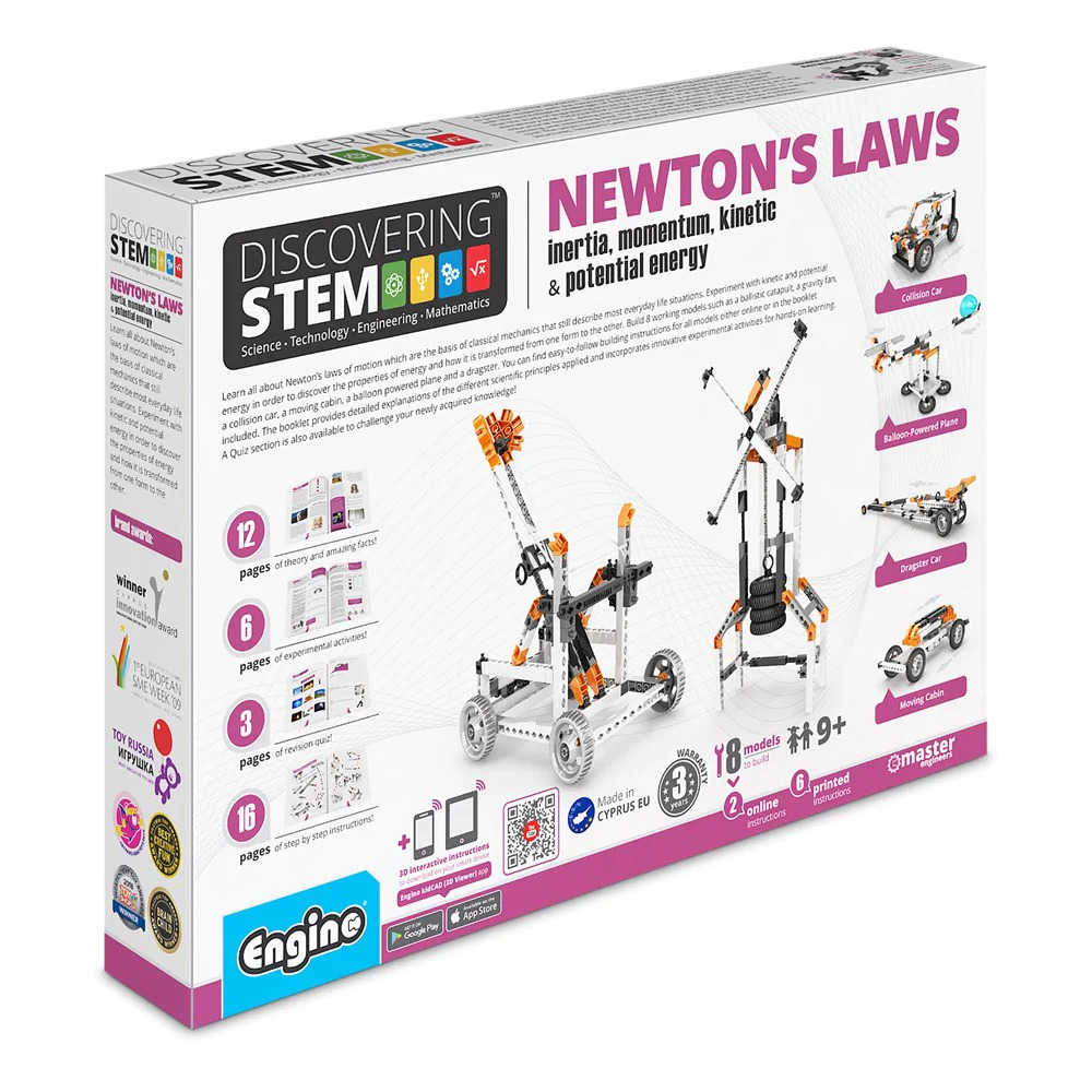 Discovering Stem Newton's Laws - Inertia, Momentum, Kinetic & Potential ...