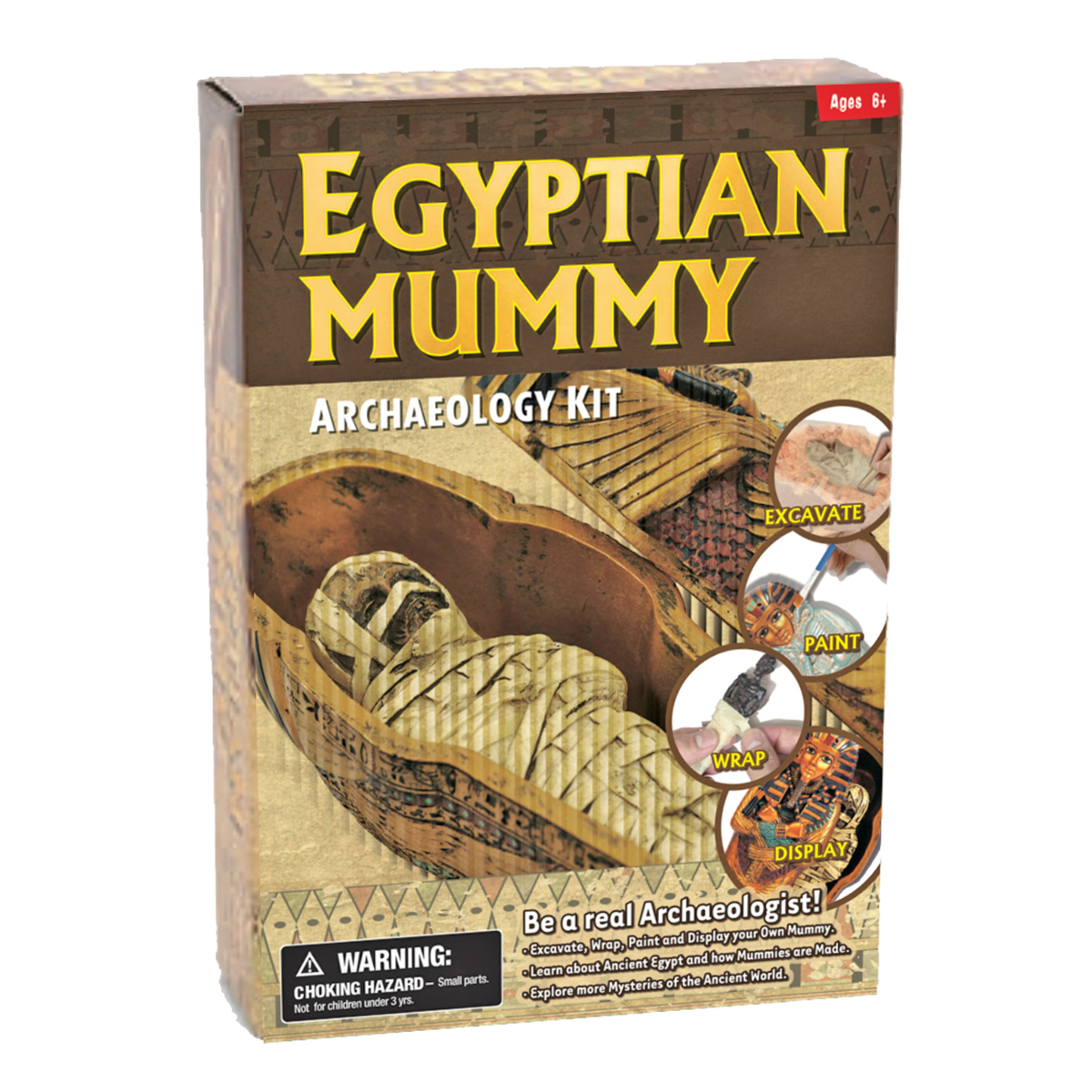 Egyptian Mummy Archaeology Kit - For aspiring Archaeologists!