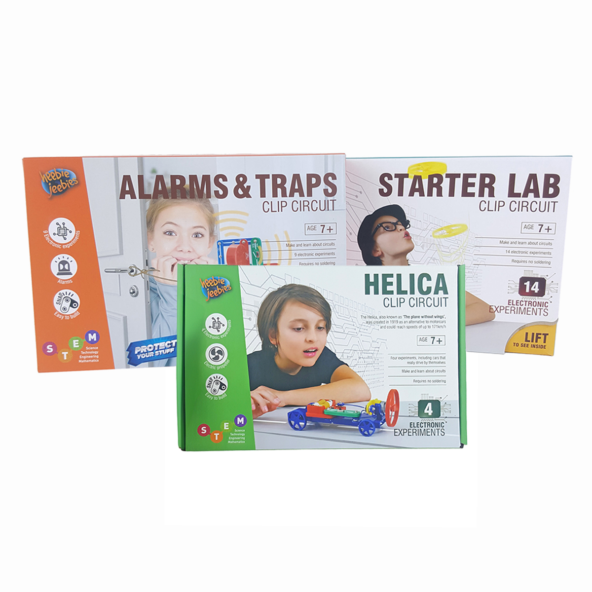 Electronic Engineers Starter 3 Pack - 24 Tech Experiments!
