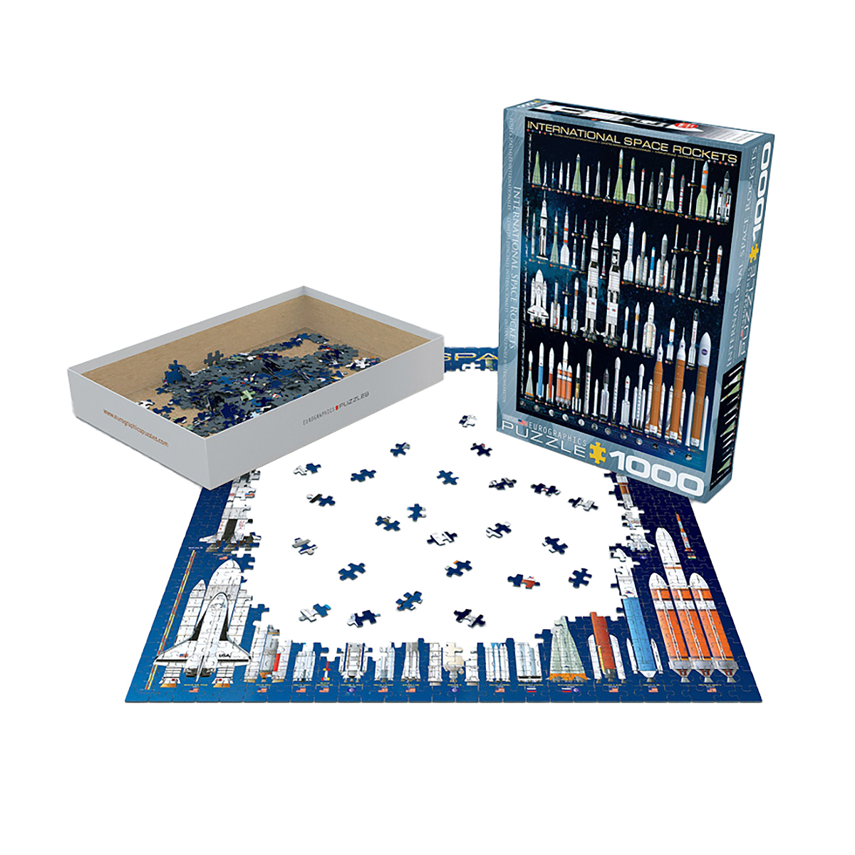 International Space Rockets 1000pc Jigsaw Puzzle