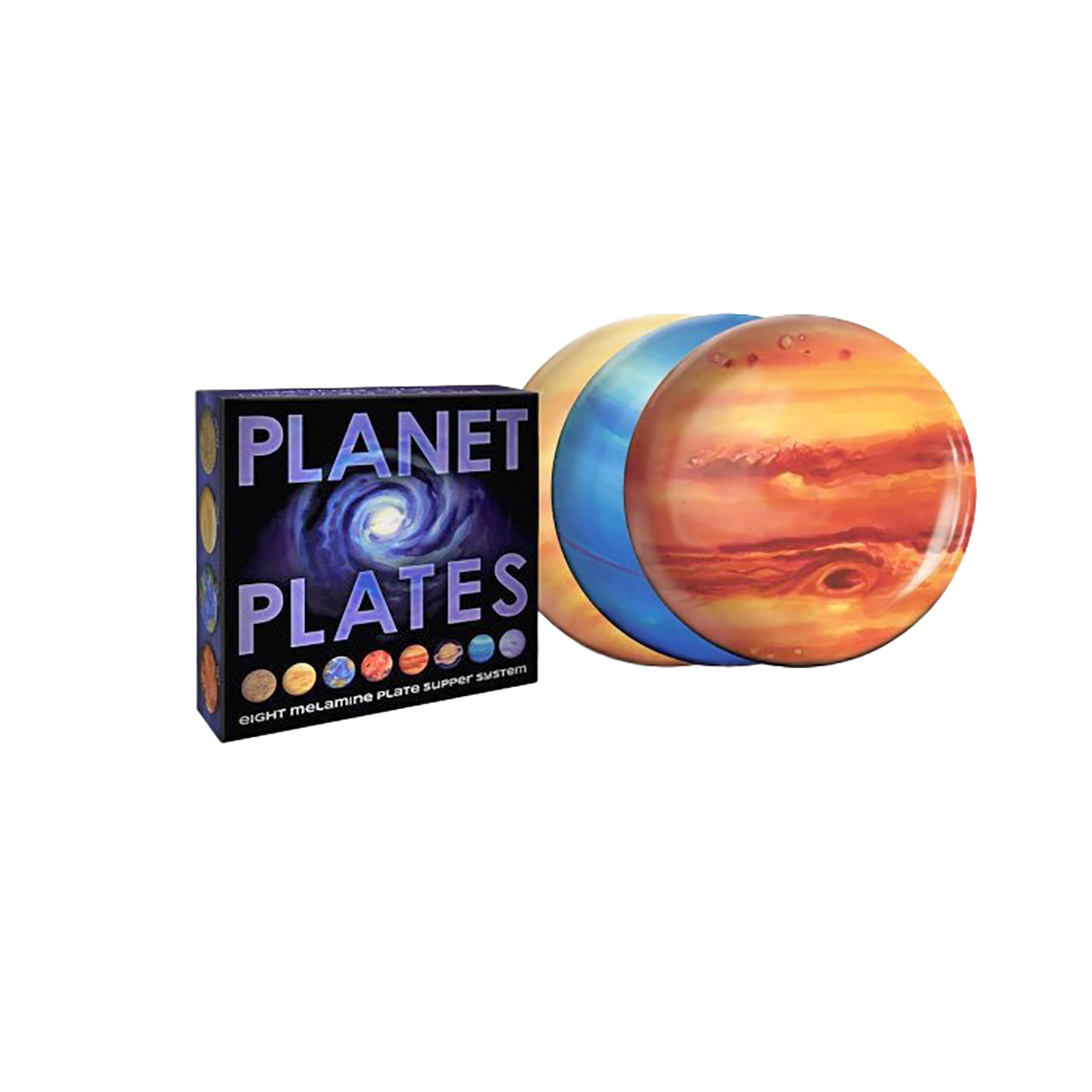 Planet Plates Set of 8