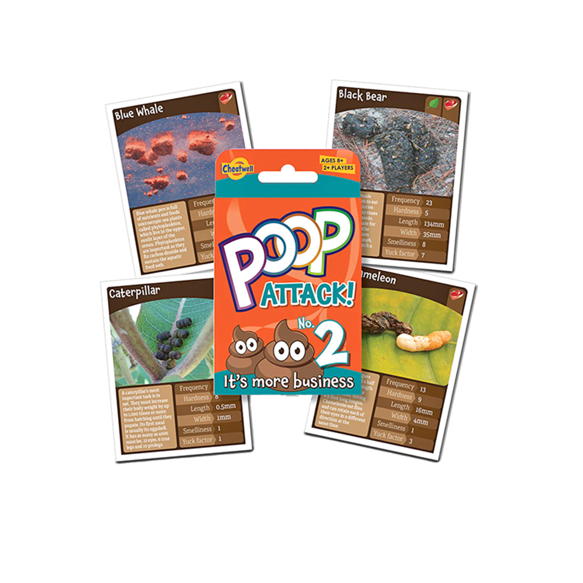 Poop Attack No.2 Card Game