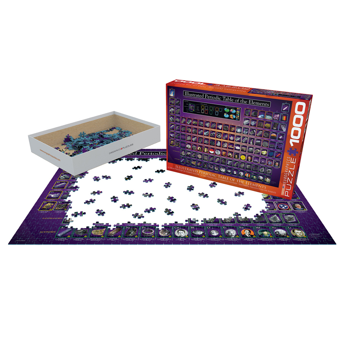 The Illustrated Periodic Table 1000pc Jigsaw Puzzle